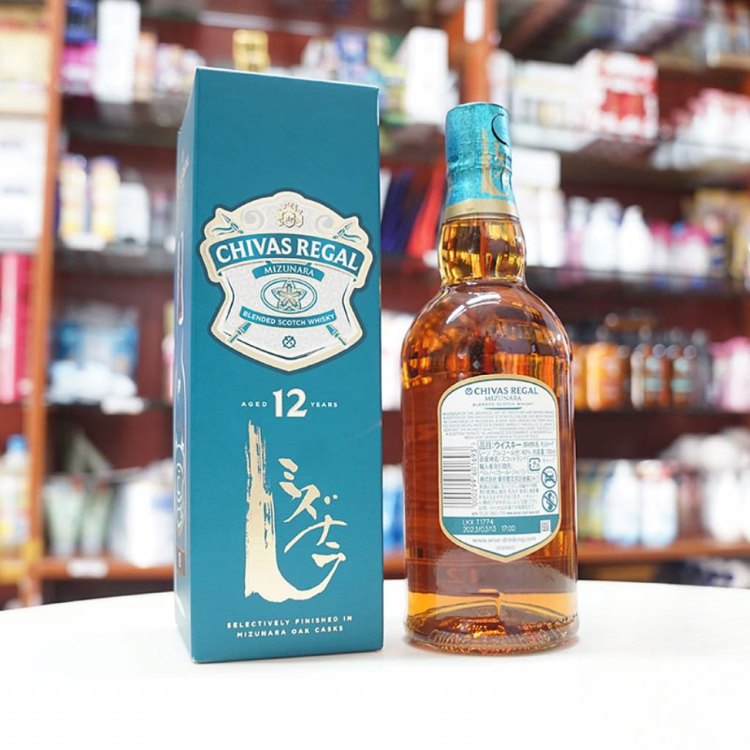 Rượu Chivas 18 Mizunara Cask Finish 700ml - Rượu Chivas 18 tại thị ...